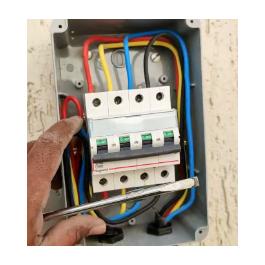 Four Pole MCB Installation